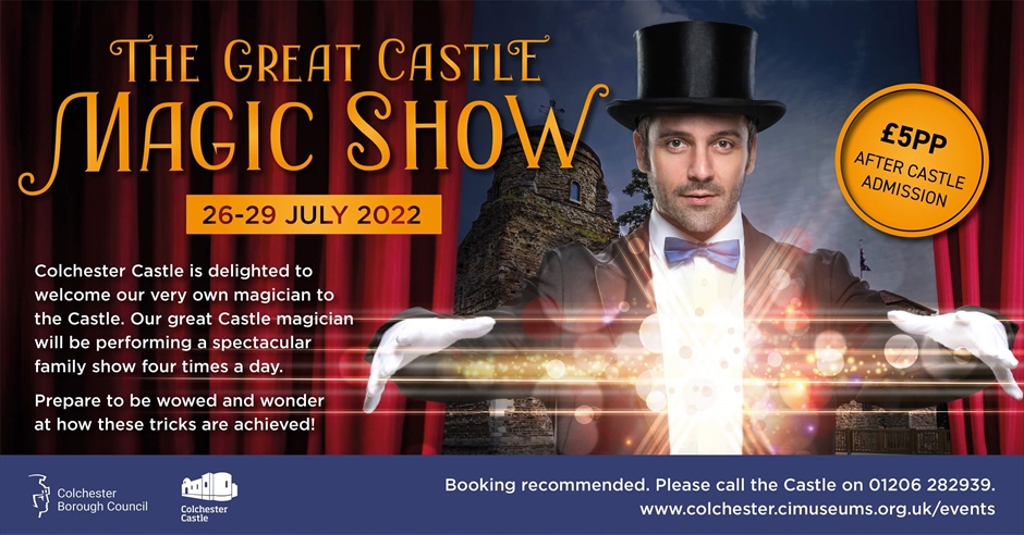The Great Castle Magic Show! - Children's Activity Event in Colchester ...