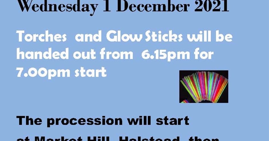 Halstead Town Council’s Annual Torchlight Procession - Christmas Event ...