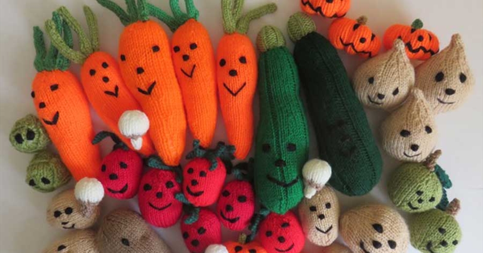 Market Stall Fibre Arts and Vegetable People - Day 1 and 2 - Art ...
