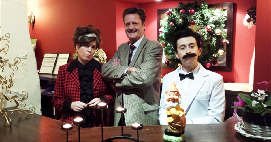 Basil's Christmas Carol Comedy Dinner - Comedy in Wivenhoe, Wivenhoe ...