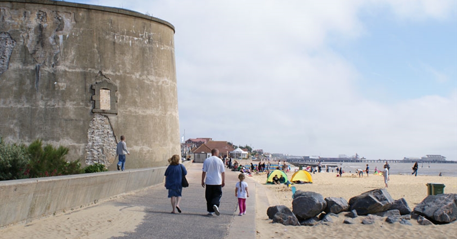Martello Bay, Clacton on sea - Beach in Clacton-on-Sea, Clacton-on-Sea ...