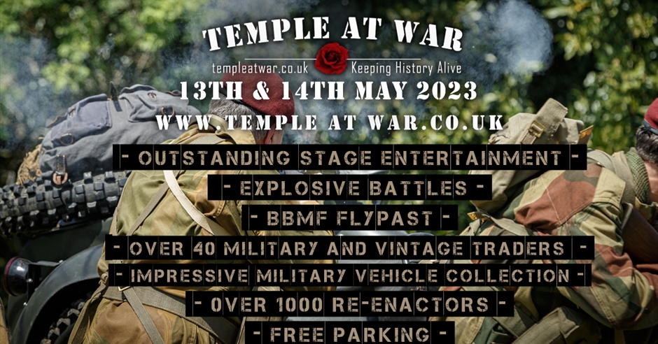 Temple At War Military and Vintage Show - Military Event in Cressing ...