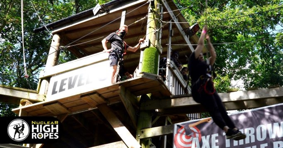 Nuclear High Ropes - Ropes Course in Brentwood, Brentwood - Visit Essex