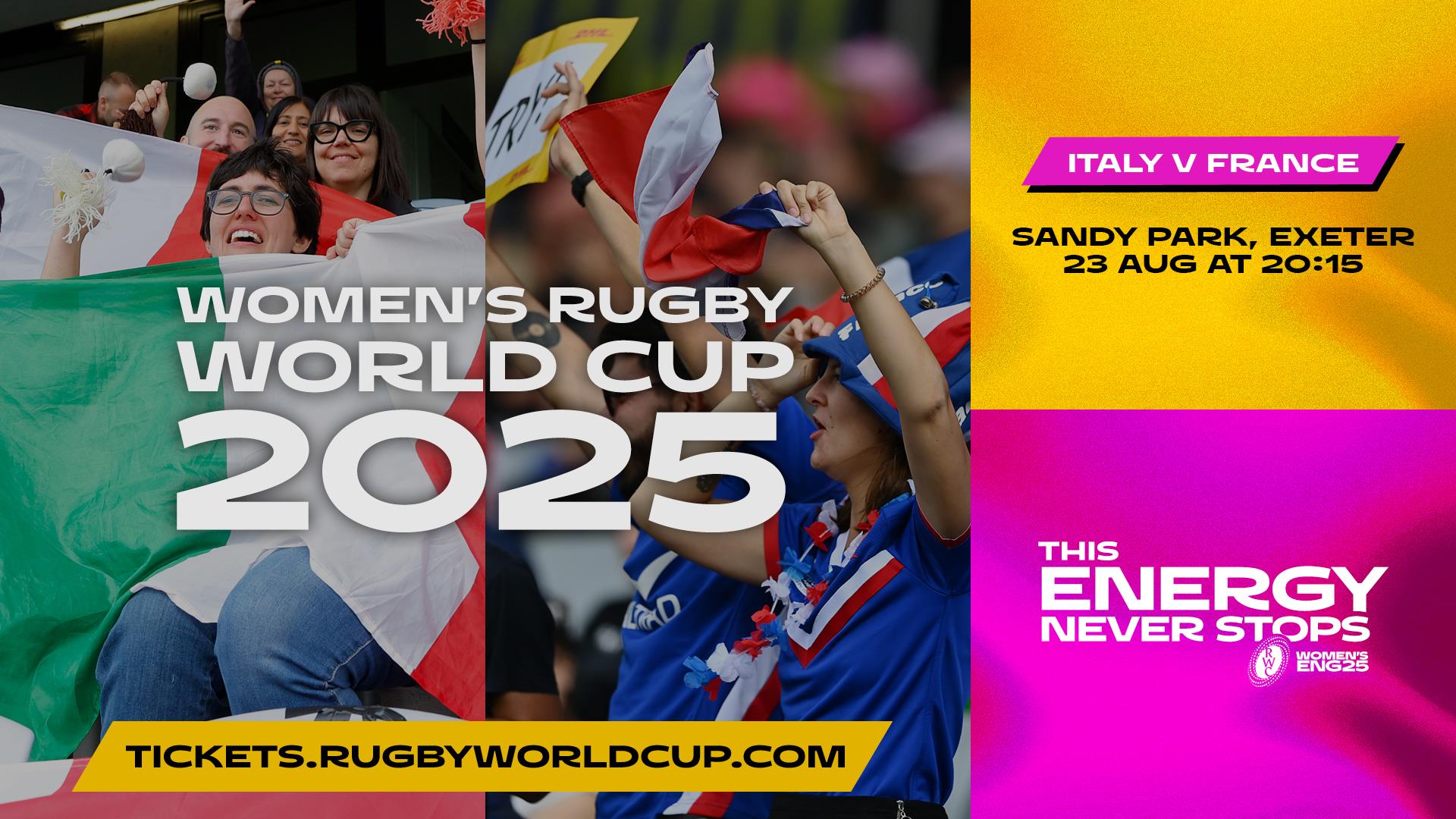 Women's Rugby World Cup England 2025 - Visit Exeter