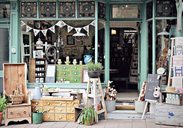 Independent shops in Exeter