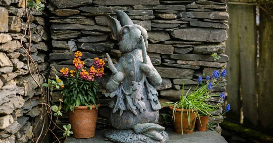 The Peter Rabbit Garden at The World of Beatrix Potter - Bowness-on ...