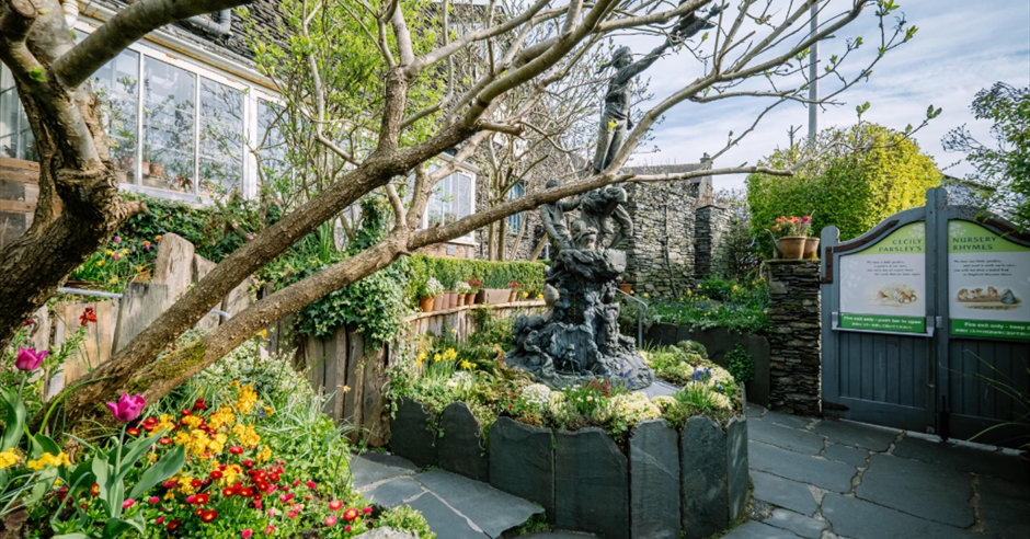 The Peter Rabbit Garden at The World of Beatrix Potter - Bowness-on ...