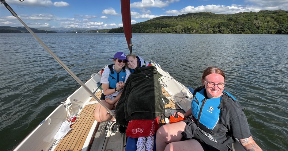 Sail Windermere on a Beautiful Day Yacht with Anyone Can (Accessible ...