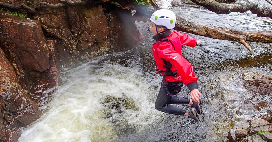 Ghyll Scrambling at Lake District Activities with Lakeland Ascents ...