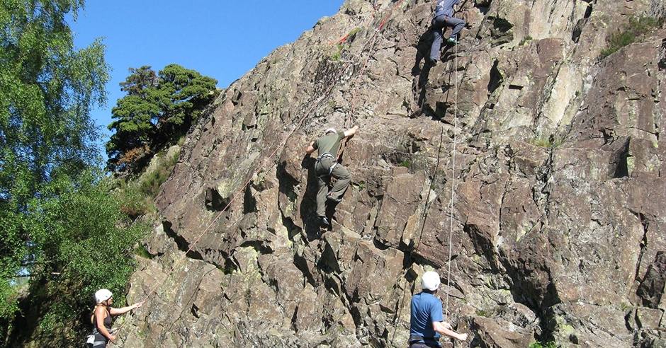 Rock Climbing and Abseiling in Borrowdale, Keswick with More Than ...