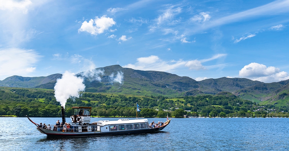 Steam Yacht Gondola - Coniston - Visit Lake District