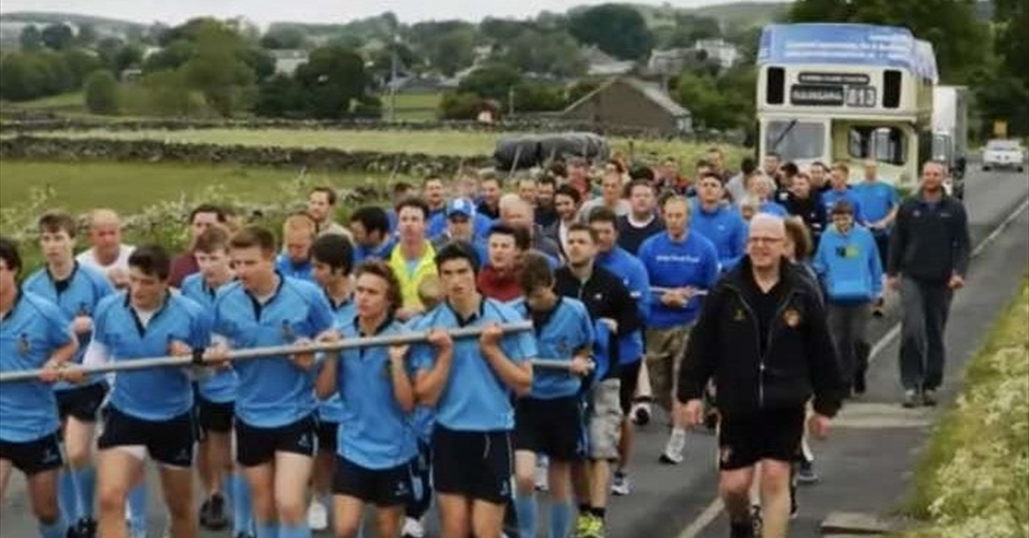 Sandgate School Charity Bus Pull - Kendal - Visit Lake District