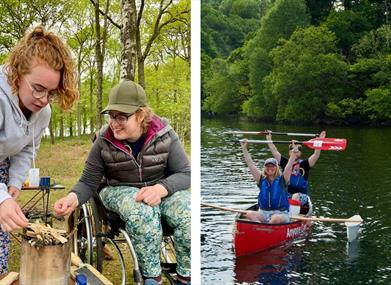 Canoe Bushcraft with Anyone Can - Newby Bridge - Visit Lake District