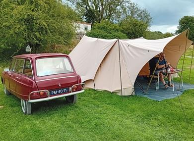 Moss Howe Farm Campsite - Witherslack - Visit Lake District