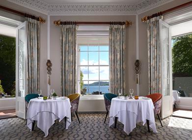 Lake Edge Restaurant at Storrs Hall Hotel - Windermere - Visit Lake ...