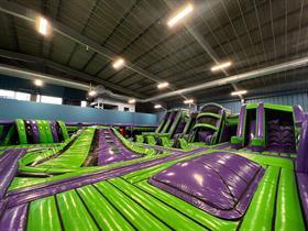 Gwella Inflatable Park @ Deeside Leisure Centre - Go North Wales