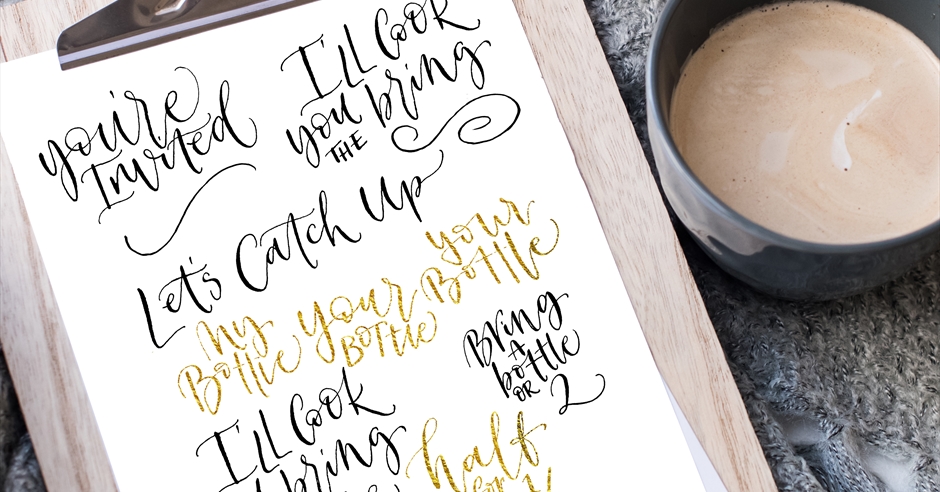 Beginners Nib Calligraphy at Nimrod Community Centre - Visit Hampshire