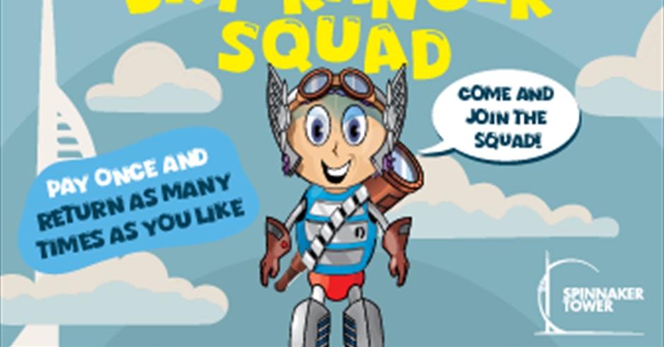 Summer Sky Ranger Squad at Spinnaker Tower - Visit Hampshire
