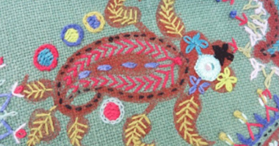 Print and Stitch with a Variety of Threads with Fay Maxwell - Visit ...