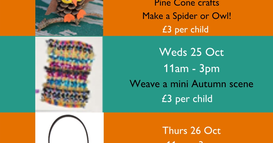 Autumn Half Term craft activities at Whitchurch Silk Mill - Visit Hampshire