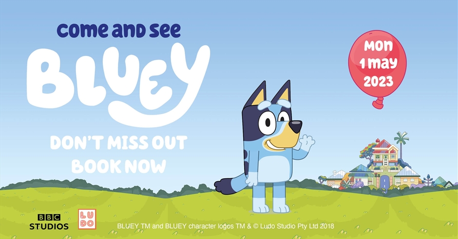 Come and see Bluey at Birdworld - Visit Hampshire