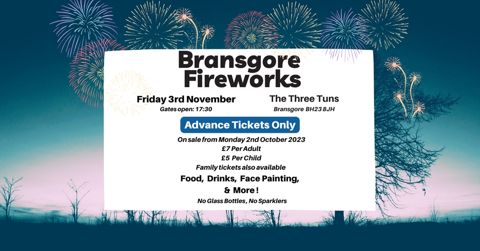 Bransgore Fireworks Spectacular - Visit Hampshire