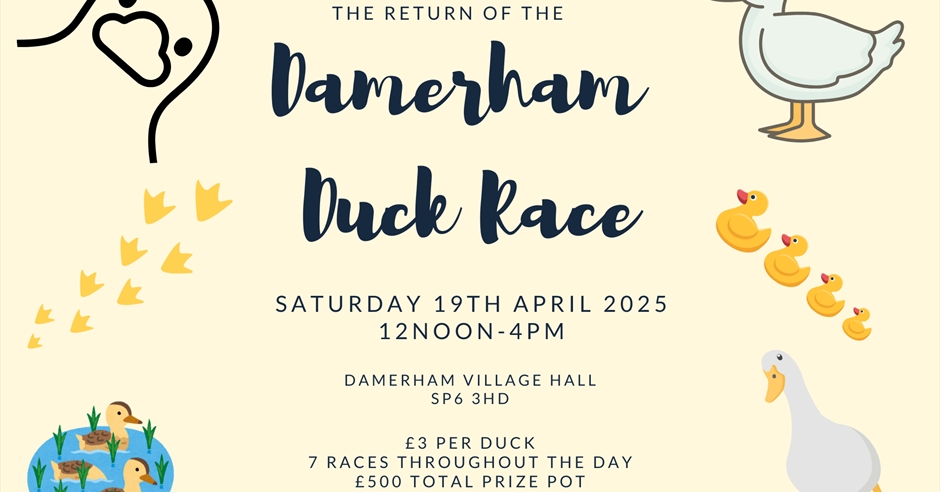 Damerham Duck Race - Visit Hampshire