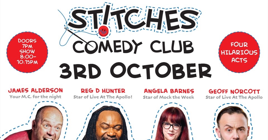 Stitches Comedy Club at MAST Mayflower Studios - Visit Hampshire