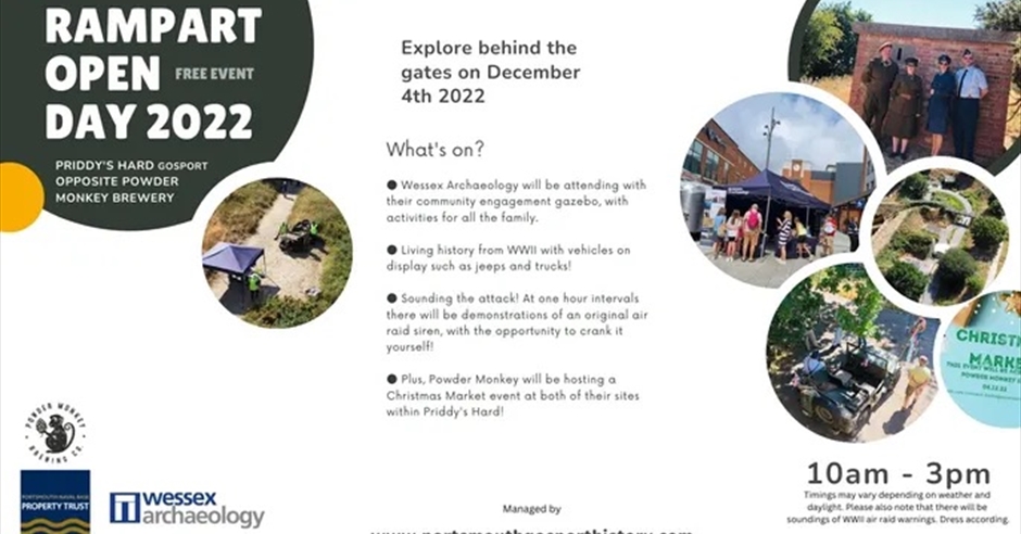 Historic Rampart Open Day in Gosport - Visit Hampshire