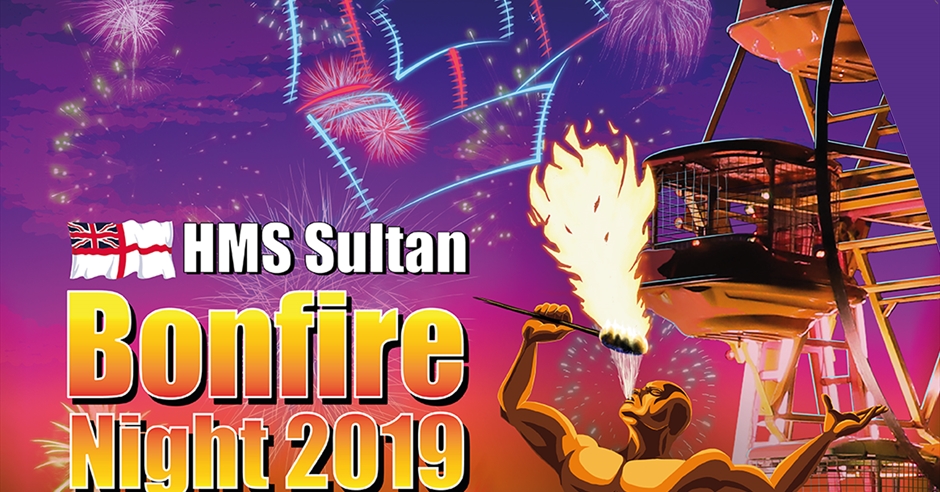 HMS Sultan Bonfire and Fireworks Night - Visit Hampshire