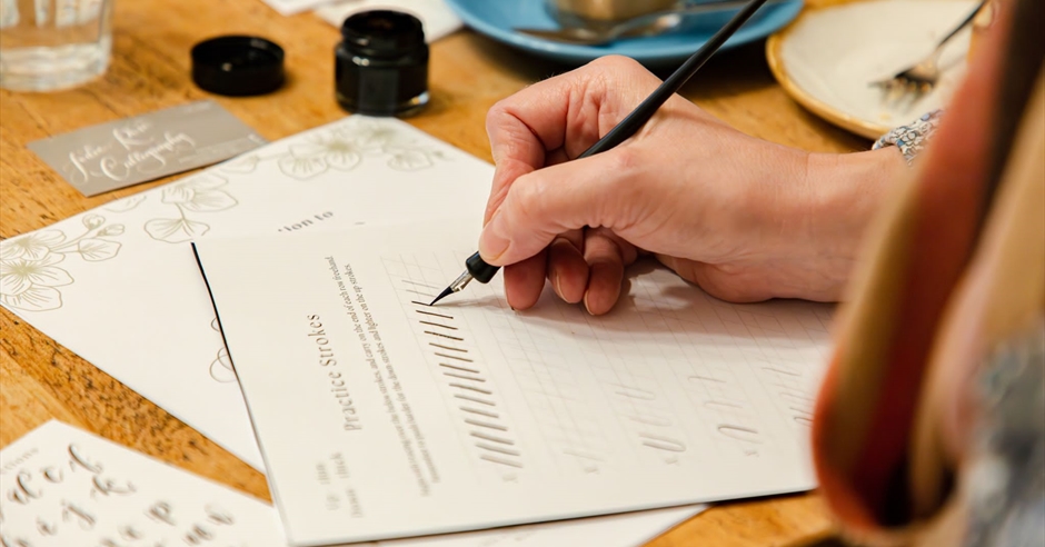 Calligraphy at Stansted Park - Visit Hampshire