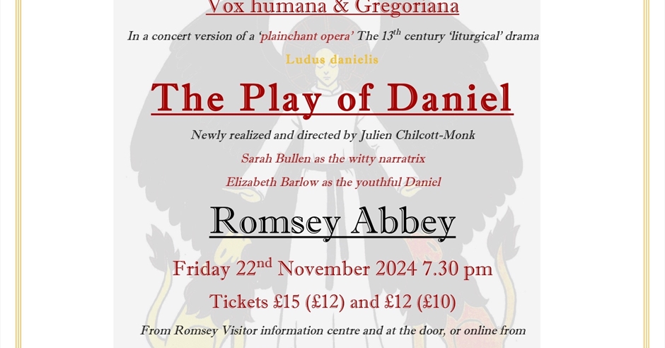 The Play of Daniel - 13th century Liturgical Drama at Romsey Abbey ...