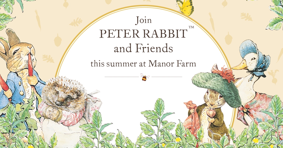 The Peter Rabbit Garden Trail at Manor Farm - Visit Hampshire