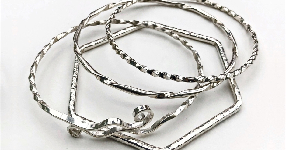 Silver Stacking Bangles Workshop - Visit Hampshire