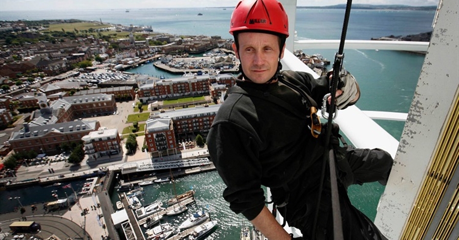 Abseil the Emirates Spinnaker Tower - Visit Hampshire