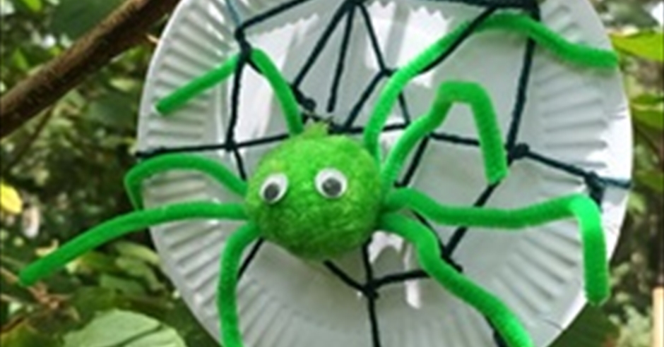 Spooky Spider Craft at Itchen Valley Country Park - Visit Hampshire