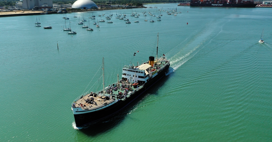 Steamship Shieldhall Cruise to the Isle of Wight and the Medina River ...