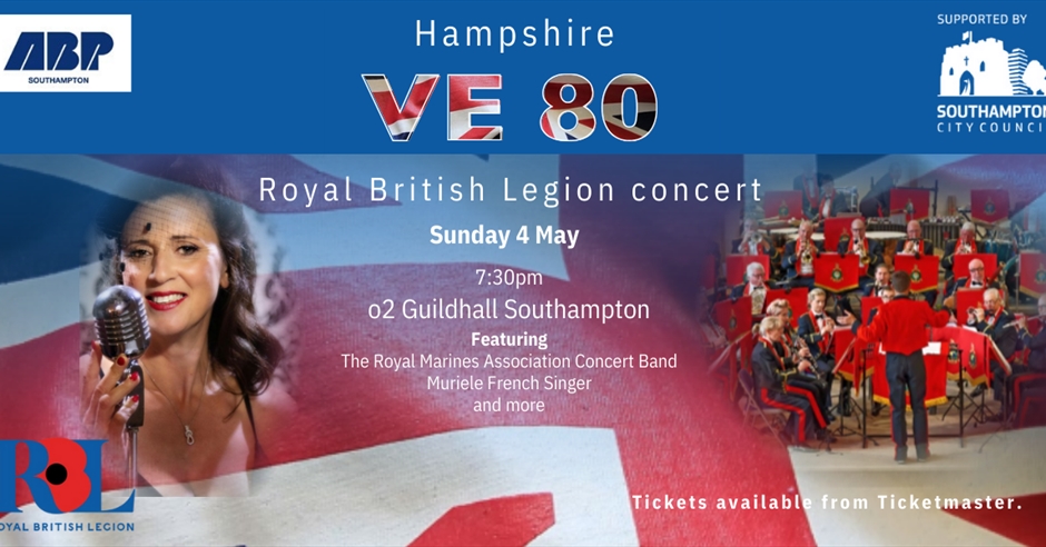 Royal British Legion VE Concert at O2 Guildhall Southampton - Visit ...