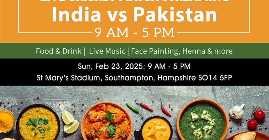 Indo-Pak Food Festival at St Mary's Stadium - Visit Hampshire