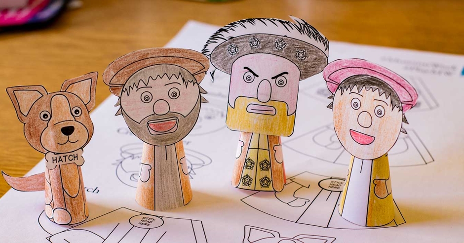Make your own Mary Rose crew finger puppets at The Mary Rose - Visit ...