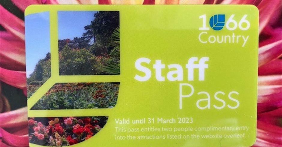 Staff pass - Visit 1066 Country
