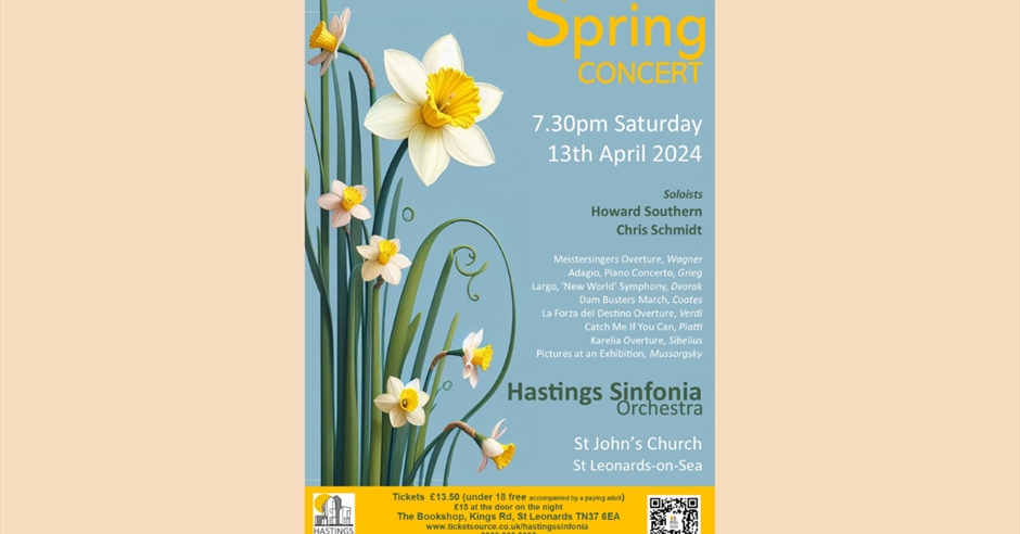Hastings Sinfonia Orchestra Spring Concert - Visit 1066 Country