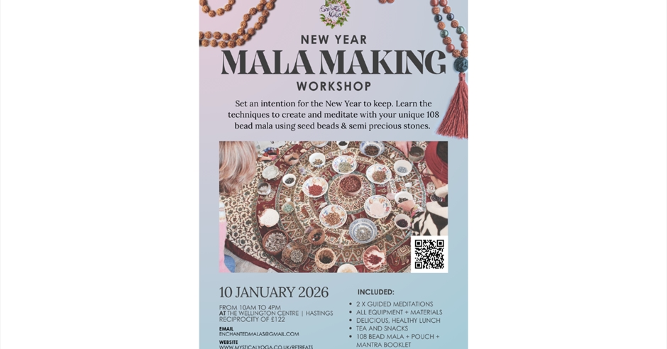New Year's Mala Making Workshop - Visit 1066 Country