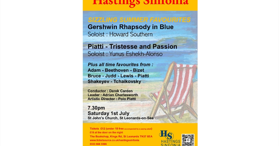 Hastings Sinfonia - Summer Concert - Visit 1066 Country