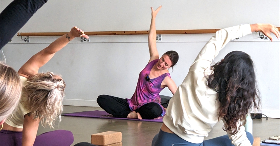 Sally Parkes - Yoga for menopause masterclass - Visit 1066 Country