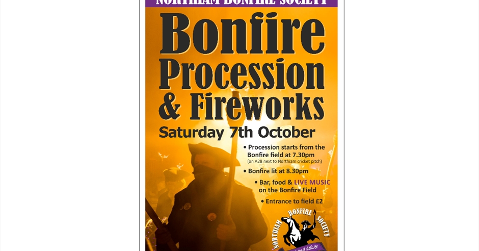 Northiam Bonfire Procession & Fireworks 2023 - Visit 1066 Country