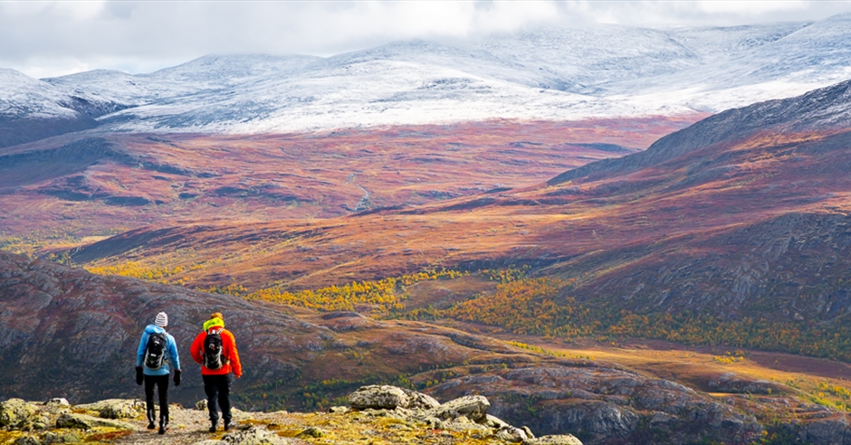 Galdhøpiggen 2469 m.a.s.l. - the highest mountain in Norway - Scenic ...
