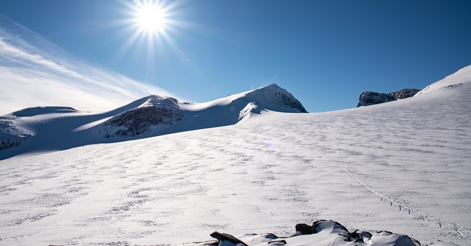 Topptur på ski: Galdhøpiggen frå Leirvassbu - klassisk fjellskitur ...
