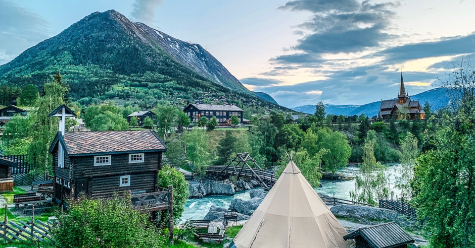 The log bridge in Lom National Park Village - Bridge in Lom, Lom ...