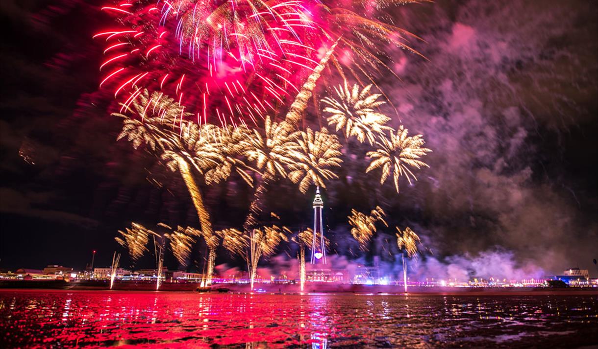 fireworks blackpool